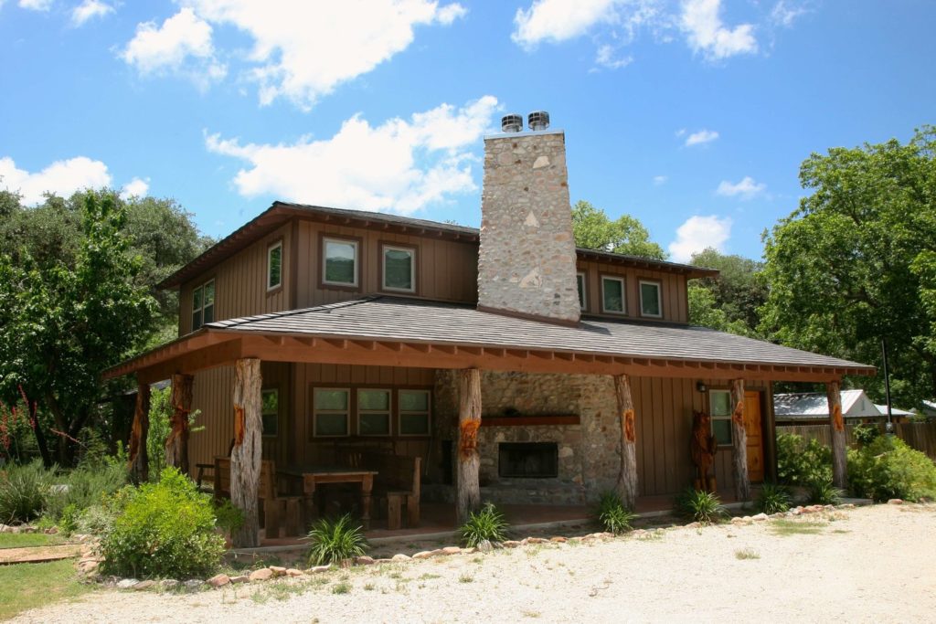 Fish Camp Lodge in Leakey, TX | River Bluff Cabins